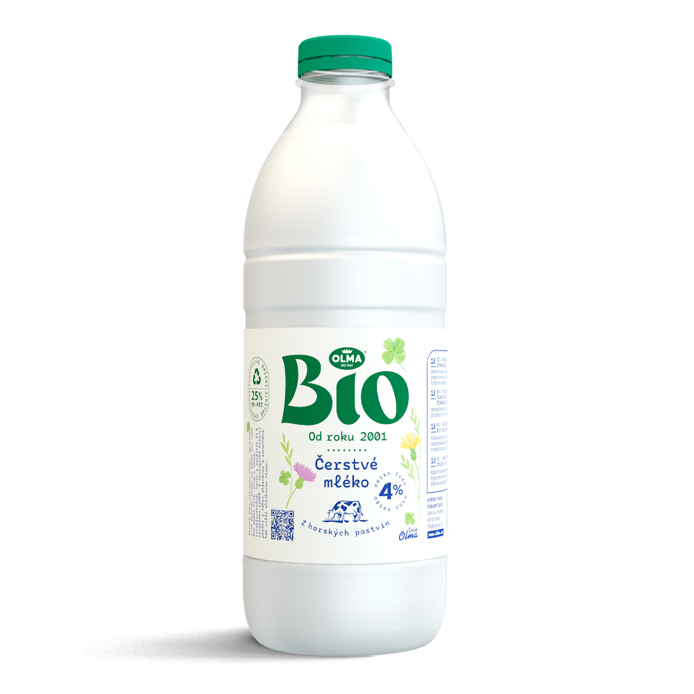 BIO mléko čerstvé | OLMA