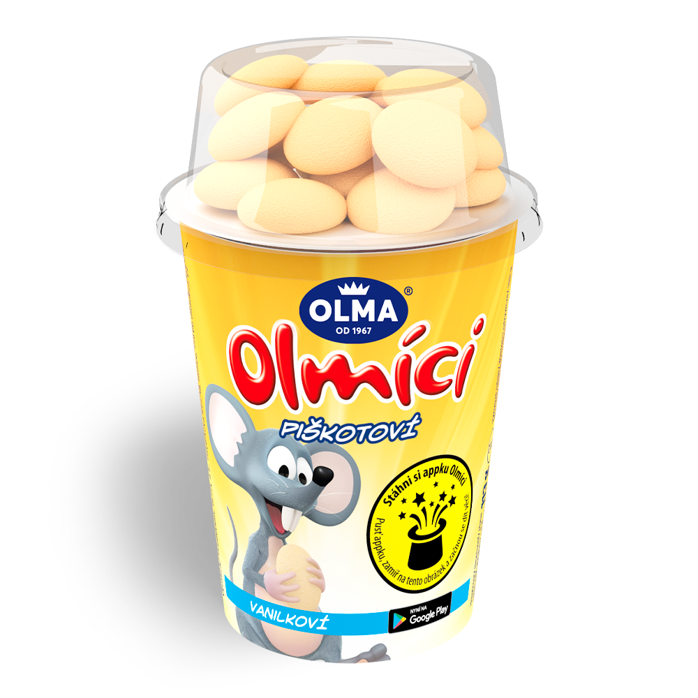 Olmíci piškotoví Vanilka | OLMA