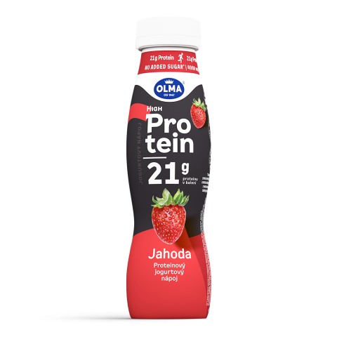 High Protein nápoj jahoda | OLMA